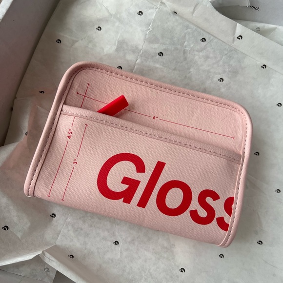 Glossier | Bags | Exclusive Philly Glossier Mini Makeup Bag | Poshmark